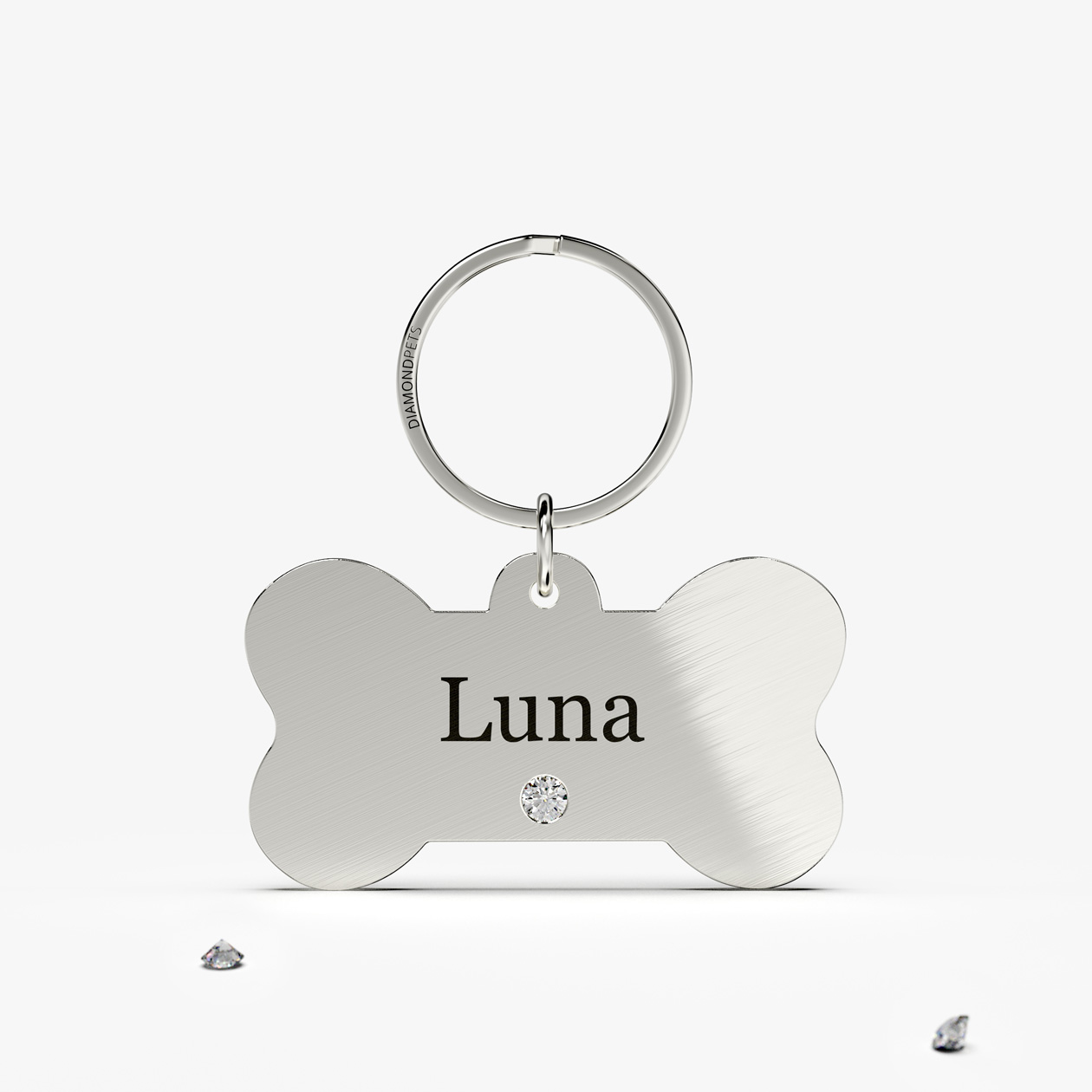 Diamond Pet Name Tags - Diamond Pets™